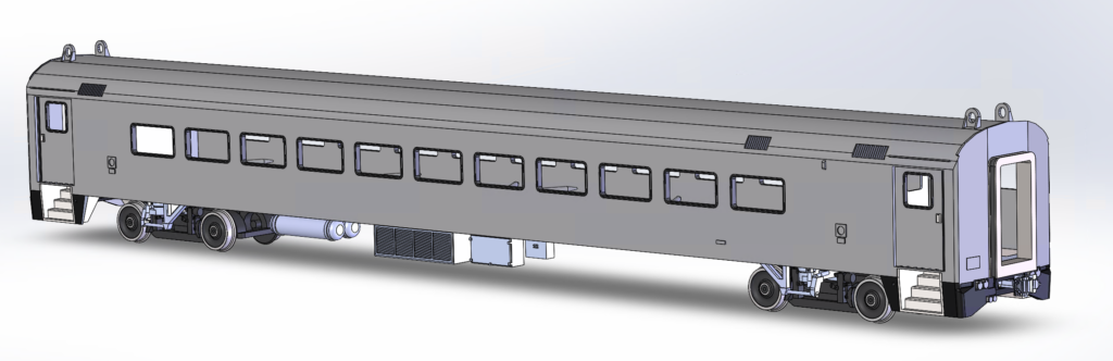 MBTA (CDOT) MBB BTC-3 Commuter Car - shortlinecad.com