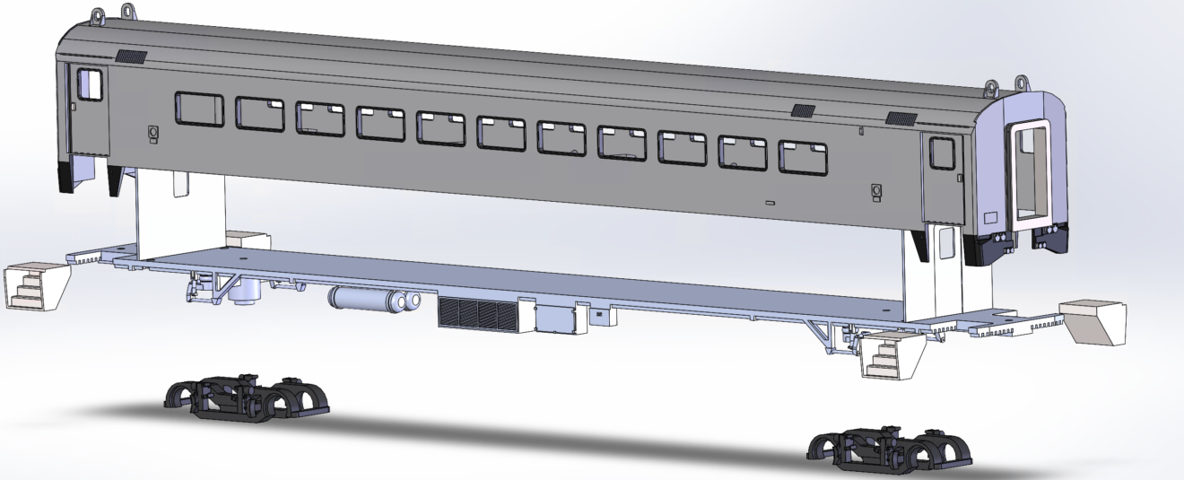 MBTA (CDOT) MBB BTC-3 Commuter Car - shortlinecad.com